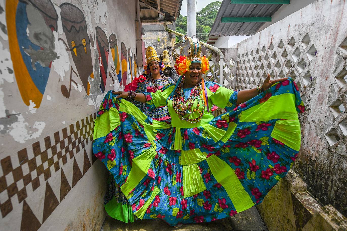 Fotos: Panamá revive con su festival de la Pollera Congo | La Verdad